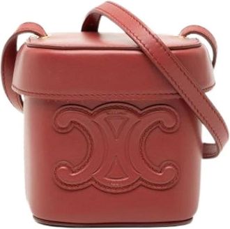Celine Sac bandouli&egrave;re mini Pre-owned - Femme - Pre-owned - Rouge - Taille: ONE Size
