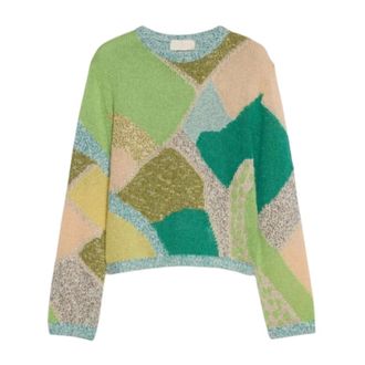 iBlues Damen, Strickwaren, Mehrfarbig, SGr&ouml;&szlig;e