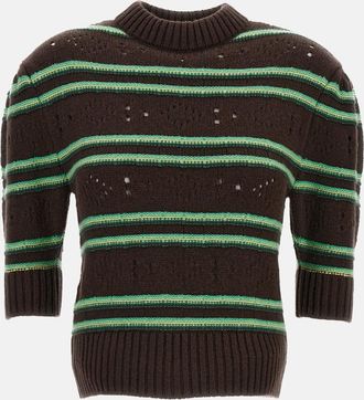 Marni Pullover Aus Kaschmir, Gearbeitet