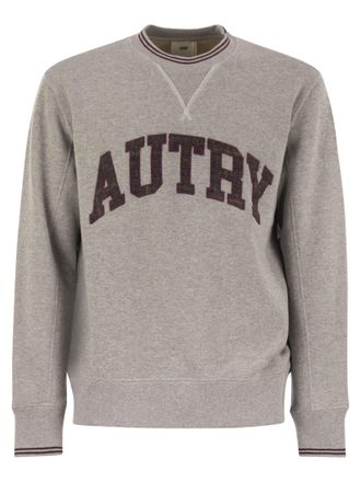 Autry Sweat-shirt au cou au cou avec logo