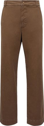 Moncler Pantalon en gabardine de coton