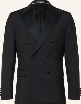 Wilvorst Wilvorst Smoking-Sakko Slim Fit schwarz