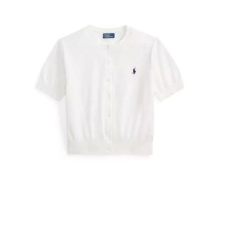 Polo Ralph Lauren Femme, Pulls, Blanc, Taille: 42 FR Vesta Cardigan