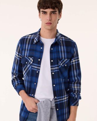 Kujten Chemise cachemire homme - Chemise Timber Square