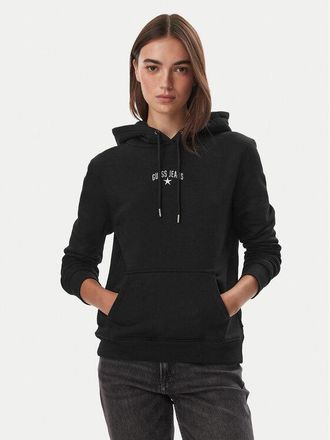 Guess Sweatshirt W6BQ04 K5411 Schwarz Regular Fit
