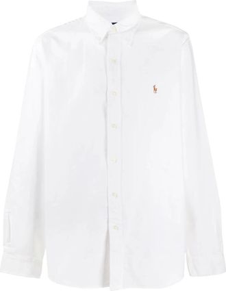 Polo Ralph Lauren Homme, Chemises, Blanc, Taille: XL Chemise Custom Fit Blanche