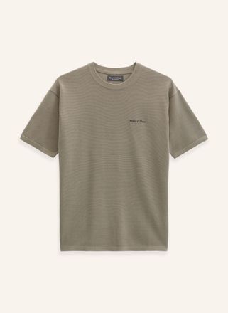 Marc O'Polo Marc Opolo Kurzarm-Pullover braun