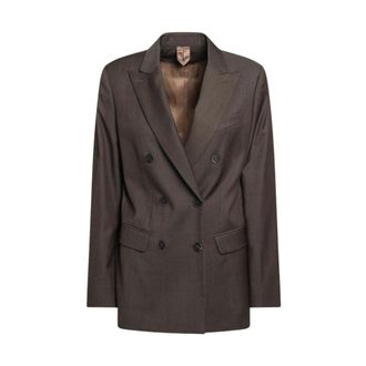 Max Mara Giacca - - Jackets - Damen - Braun - M