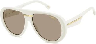 Carrera unisex, Accessoires, Blanc, Taille: 59 MM Victory C 22/S Pilot Lunettes de soleil