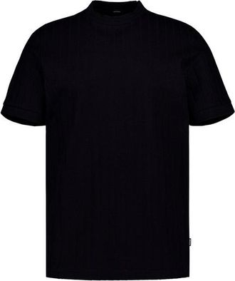 HUGO BOSS Herren T-Shirt schwarz Baumwolle