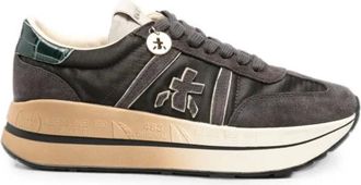 Premiata Femme, Chaussures, Brun, Taille: 38 EU Baskets
