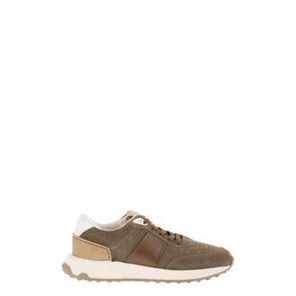 Tod's Homme, Chaussures, Brun, Taille: 42 EU Baskets en Cuir Daim