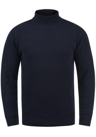 Solid Rollkragenpullover SDKarlos Strickpullover mit Perlstrickmuster