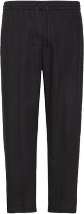 Calvin Klein Pantalon droit en lin et coton BCI