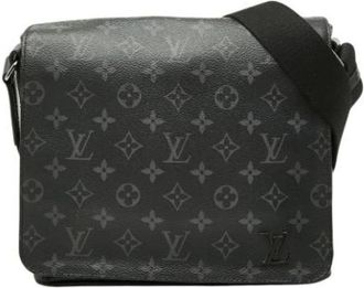 Louis Vuitton Sac bandouli&egrave;re Monogram Eclipse Pre-owned - Homme - Pre-owned - Noir - Taille: ONE Size
