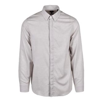 A|X Armani Exchange Homme, Chemises, Beige, Taille: S Casual Shirt