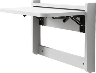 Generic An Der Wand Montierter Klapptisch, Robuster Esstisch Mit Aufbewahrung Aus Massivem Holz, Ultraschmale Schwimmende Werkbank, 150 Kg Tragf&auml;higkeit for D
