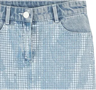 DKNY Cotton Skirt - Gray