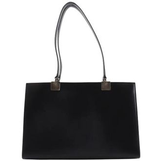 Ferragamo Pre-owned Leder Schultertasche - - Pre-owned - Damen - Schwarzk - ONE SIZE