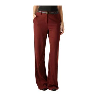 Ydence Pants Solange Tall - - Trousers - Damen - Rot - 2XL