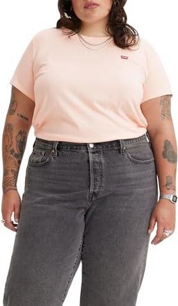 Levi's Plus Size The Perfect Tee T-Shirt Femme, Pearl Blush, 4XL