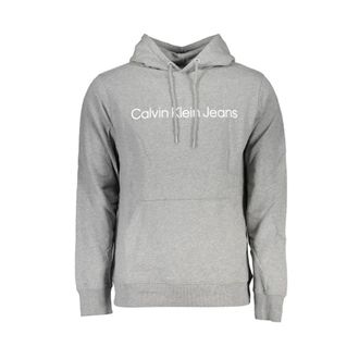 Calvin Klein Leder Portemonnaie - - Sweatshirts & Hoodies - Herren - Grau - XL