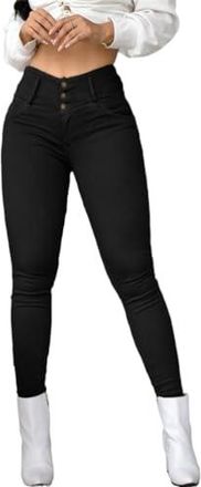 ORANDESIGNE Punk Leggings en Simili Cuir Femmes Taille Haute Pantalons Gothique PU Cuir Patchwork Leggings Collants Sexy Skinny Pantalon Noir Chaud Mode A Noir S