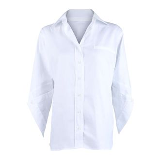 March23 Damen, Blusen & Hemden, Weiß, MGröße