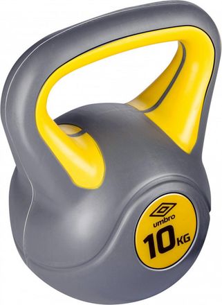 Umbro Kettlebell 2 kg - Einstiegsgewicht weiblich - Rehabilitation - Kunststoffgewicht - Blau