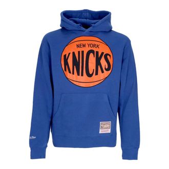 Mitchell & Ness New York Knicks Team Logo Hoodie - - Sweatshirts & Hoodies - Herren - Blau - M