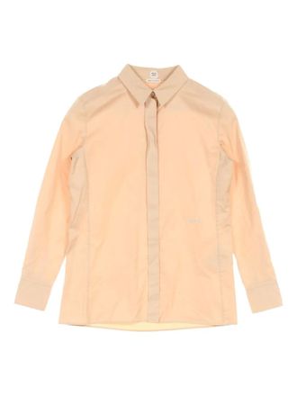Herm&egrave;s t-shirt brod&eacute; en coton (ann&eacute;es 2010) - Tons neutres
