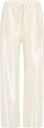 Khaite Femme, Pantalons, Beige, Taille: 40 FR Pull-on Pant