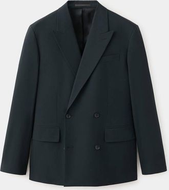 Mango Veste de costume Boston coupe regular crois&eacute;e bleu marine - Homme - 46 - MANGO MAN