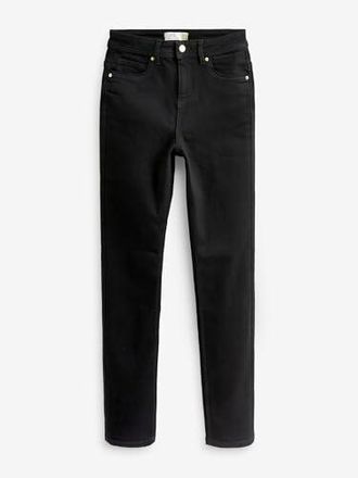 Next Femme Jean Slim Ultra-Doux Noir 34,5
