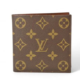 Louis Vuitton unisex, Pre-owned, Brun, Taille: ONE Size Portefeuille en toile Pre-owned