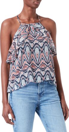 Pepe Jeans London Damen Bluse Jordan, Mehrfarben (Multi), S