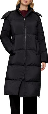 s.Oliver Black Label Damen 2152414 Daunenmantel, Grau/Schwarz 9999, 42