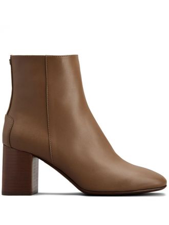 Tod's bottines en cuir 70 mm - Marron