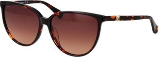 Max Mara Femme, Accessoires, Brun, Taille: ONE Size Butterfly Lunettes de soleil