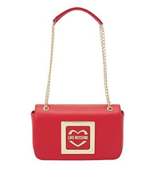 Love Moschino JC4301PP0GKV0, Sac à bandoulière Femme, Rosso, Taille Unique