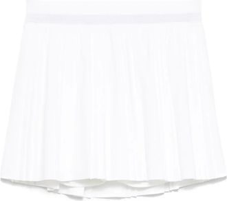 Nike jupe &agrave; design pliss&eacute; - Blanc