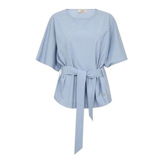 Mos Mosh MOS Mosh, Damen, Blusen & Hemden, Blau, LGr&ouml;&szlig;e