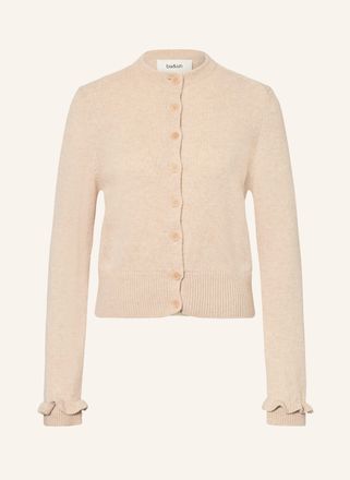 BA&SH Ba&Sh Strickjacke Karante Mit R&uuml;schen beige
