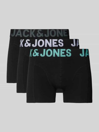 Jack & Jones Trunks mit elastischem Logo-Bund Modell ELIAS im 3er-Pack