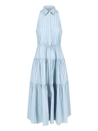 Lauren Ralph Lauren Maxi-Hemdblusenkleid Mit R&uuml;schen