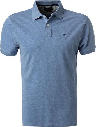 Hackett Herren Polo-Shirt blau Slim Fit