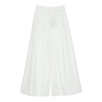 Twinset Femme, Pantalons, Blanc, Taille: 40 FR Pantalon large