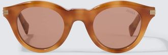 Ermenegildo Zegna Runde Sonnenbrille