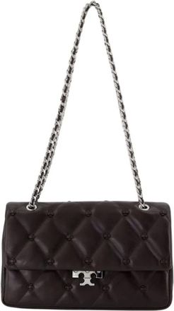Tory Burch Sac port&eacute; &eacute;paule Bunny Knot - Femme - Sacs - Brun - Taille: ONE Size