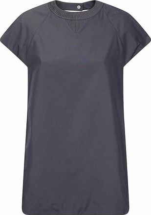 sacai Robe Au Genou - Noir